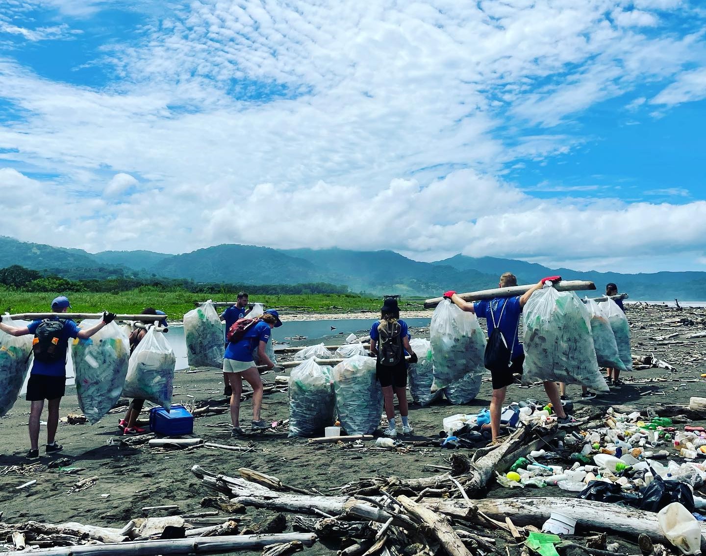 Beach Clean up Expeditions with South America Inside