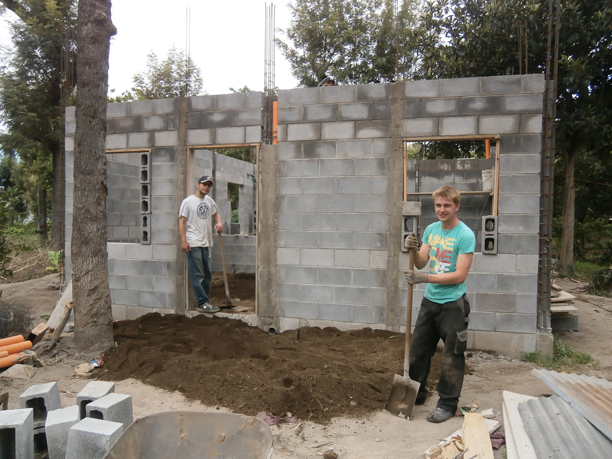 House Building Project for the Poor in Guatemala - South America Inside